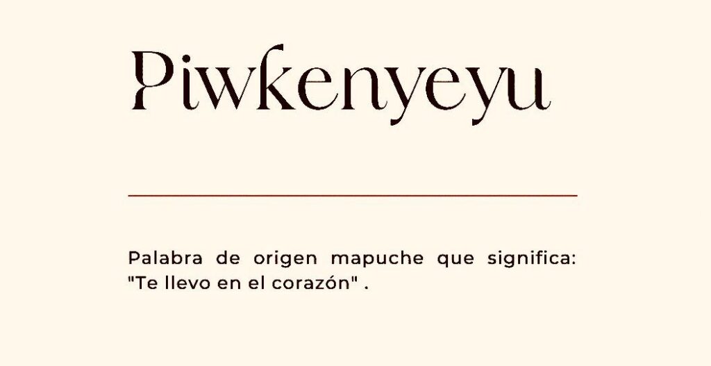 PIWKENYEYU: Descubre el significado de esta palabra mapudungun